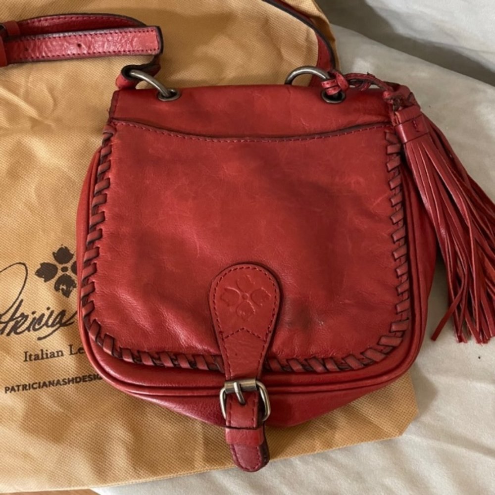 Patricia Nash, Small Karis Saddle Bag Crossbody - Gem